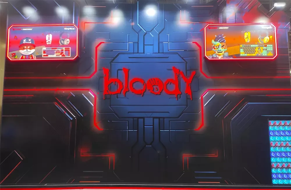 Bloody продолжает радовать геймеров. Репортаж со стенда Bloody на ...