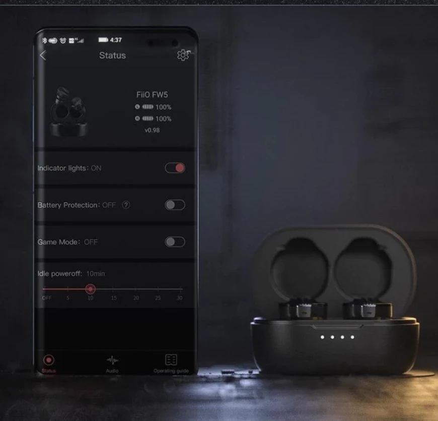 FiiO FW5 – гибридные TWS-наушники для аудиофилов