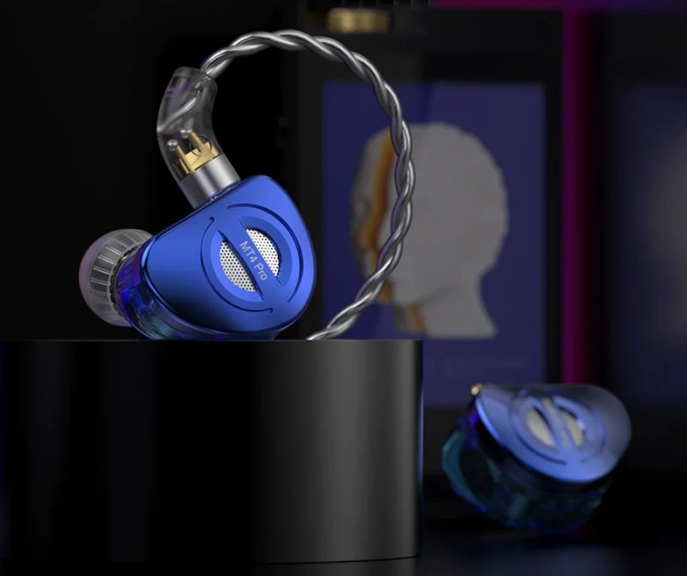 TRN MT4 Pro – двухполосные динамические наушники