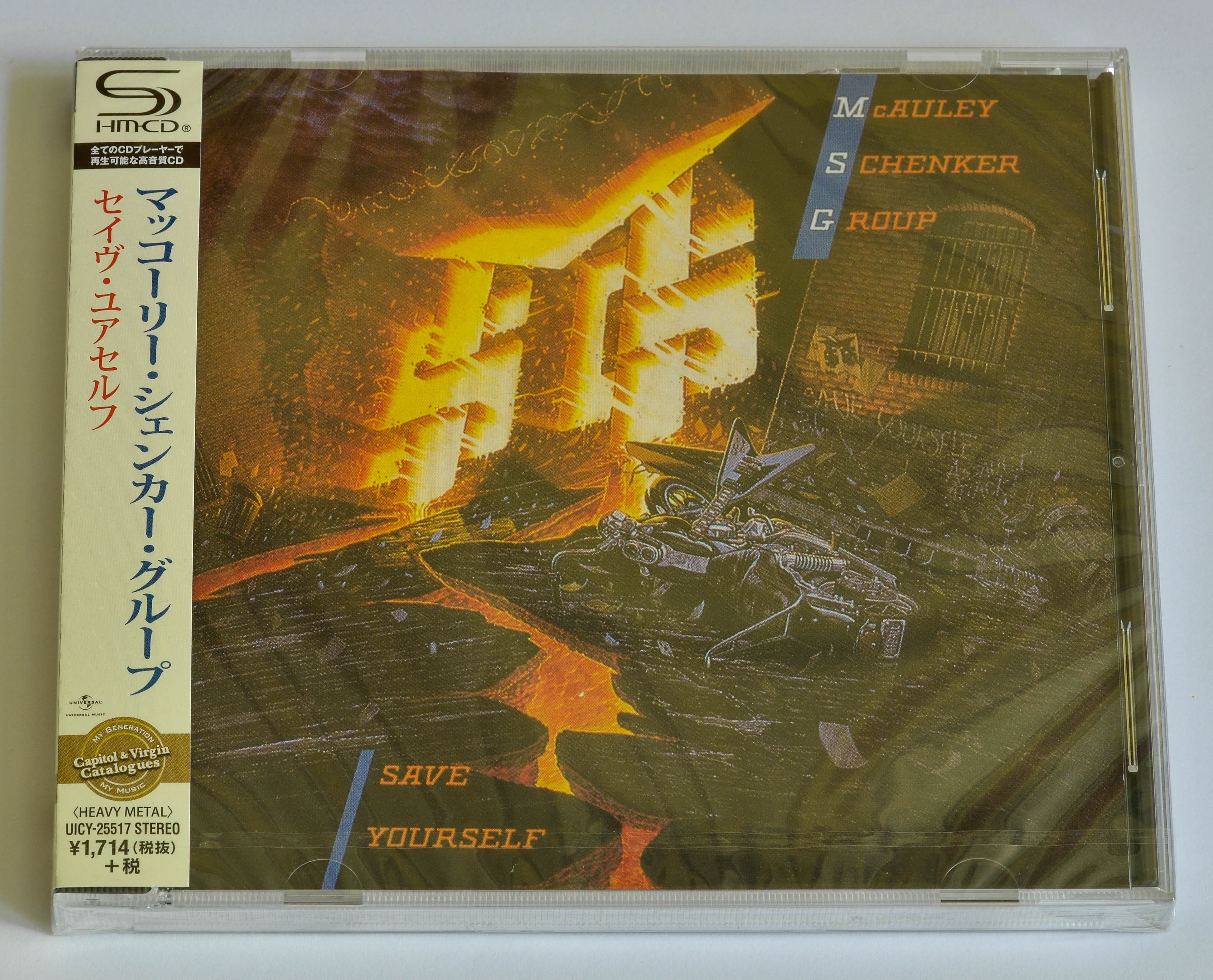 McAuley Schenker Group / Save Yourself Japan SHM-CD | Hi-Fi.ru