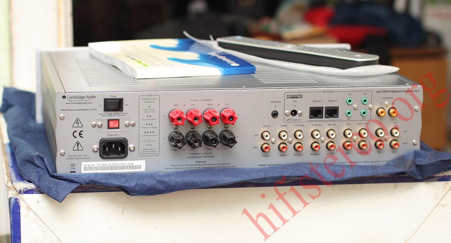 Cambridge audio azur 540a v2 integrated amplifier