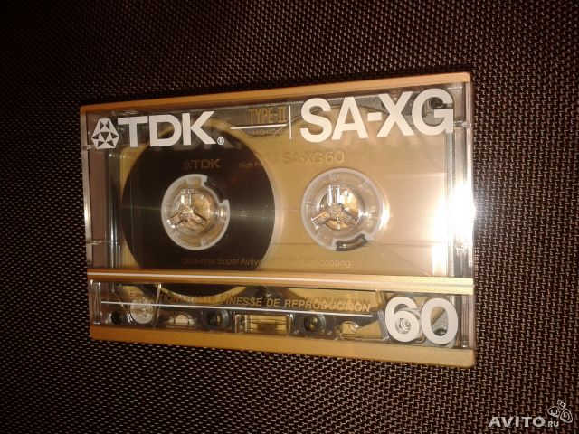 Кассета TDK SA-XG 60 (1986г.) | Hi-Fi.ru