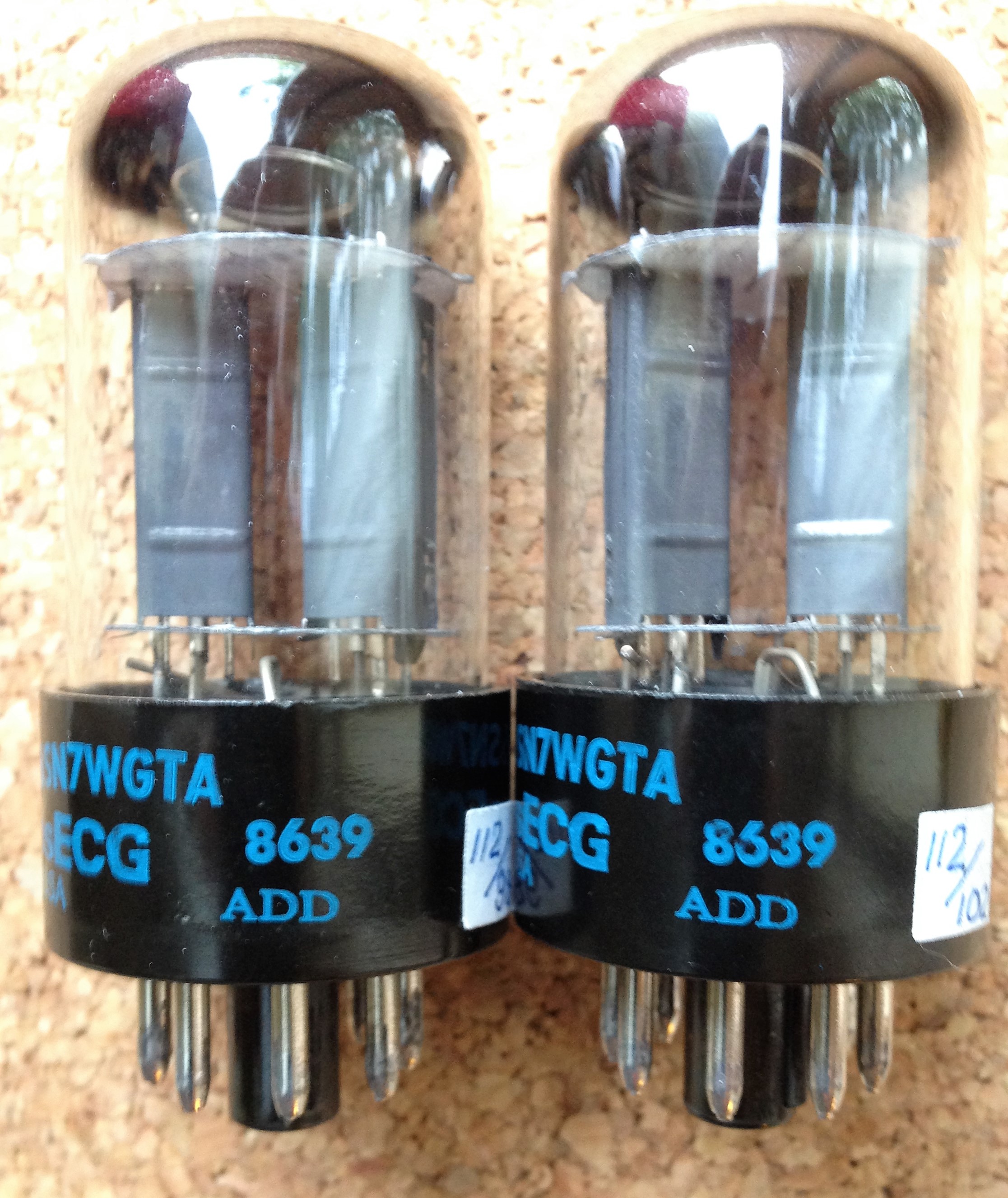 Пара 6SN7 JAN WGTA PHILIPS ECG | Hi-Fi.ru