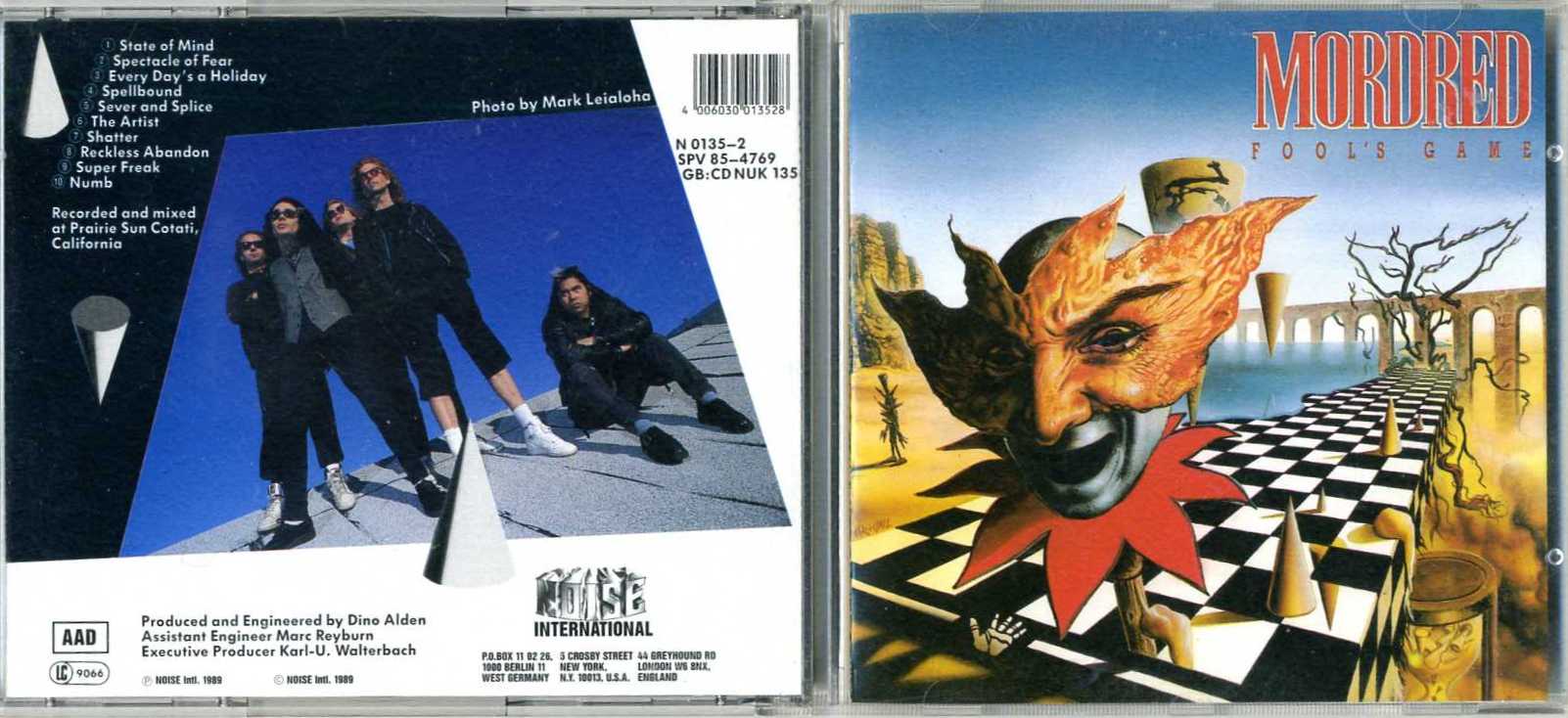 CD MORDRED / FOOLS GAME / 1989 / GERMANY | Hi-Fi.ru