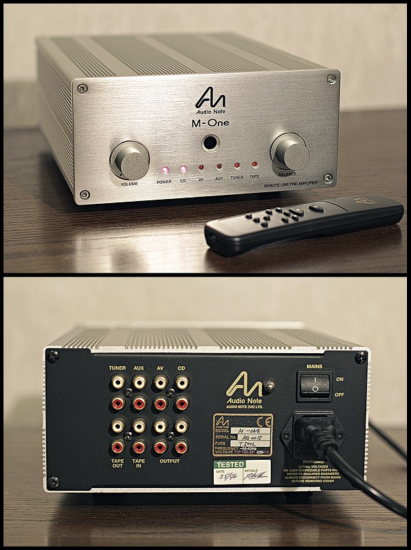 Audio Note M-ONE REMOTE | Hi-Fi.ru