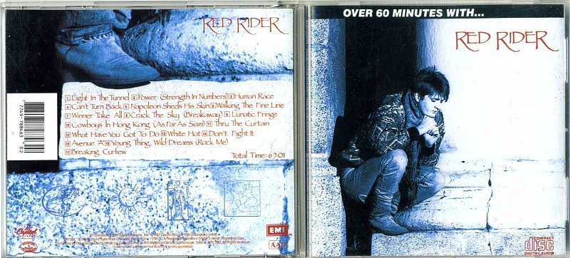 CD RED RIDER/ OVER 60 MIN WITH.. /1987/ CANADA | Hi-Fi.ru